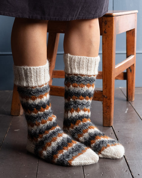Hand Knitted Socks | Made Soft Wool or Mohair – BIBICO