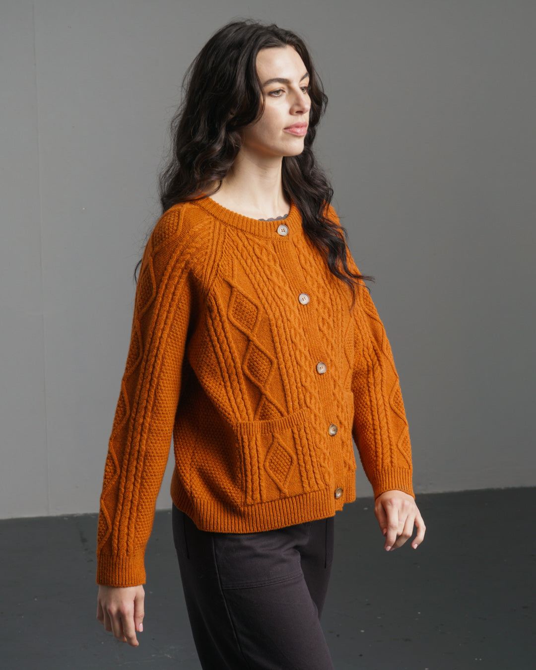 Derby Aran Cardigan – BIBICO