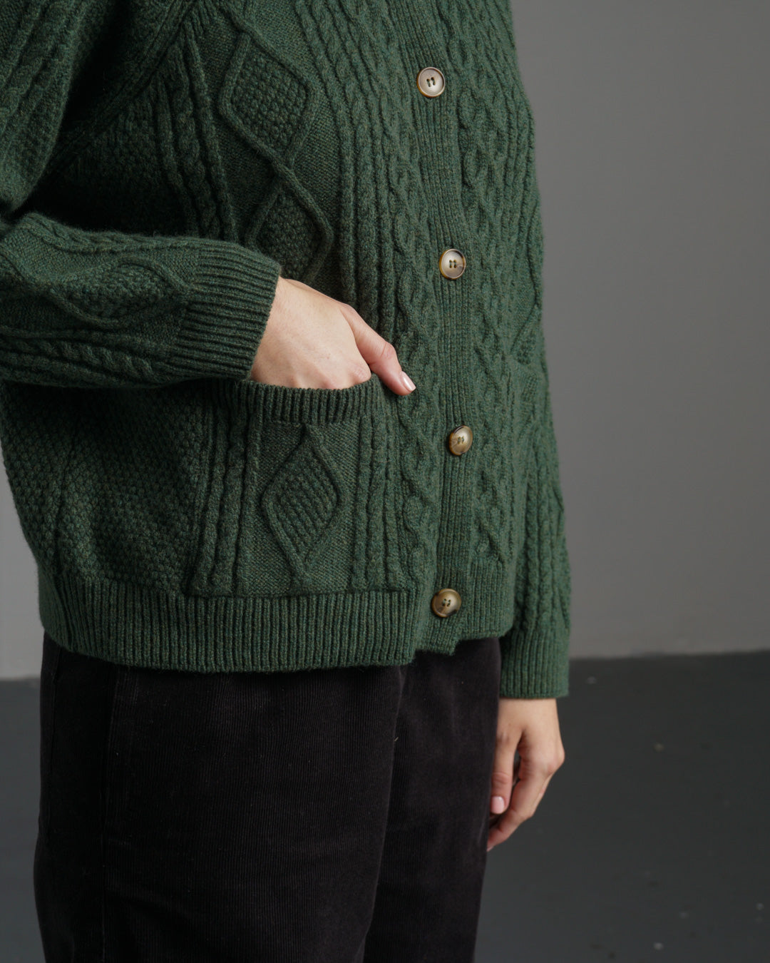 Derby Aran Cardigan – BIBICO