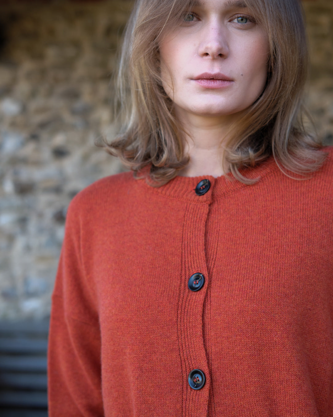 Mira Cropped Wool Cardigan – BIBICO