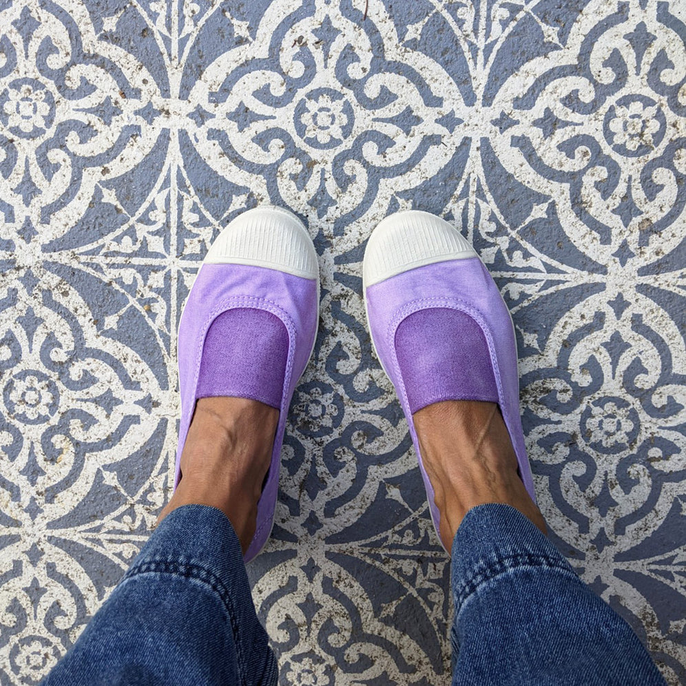 Womens Cotton Slip On Plimsolls & Shoes by BIBICO